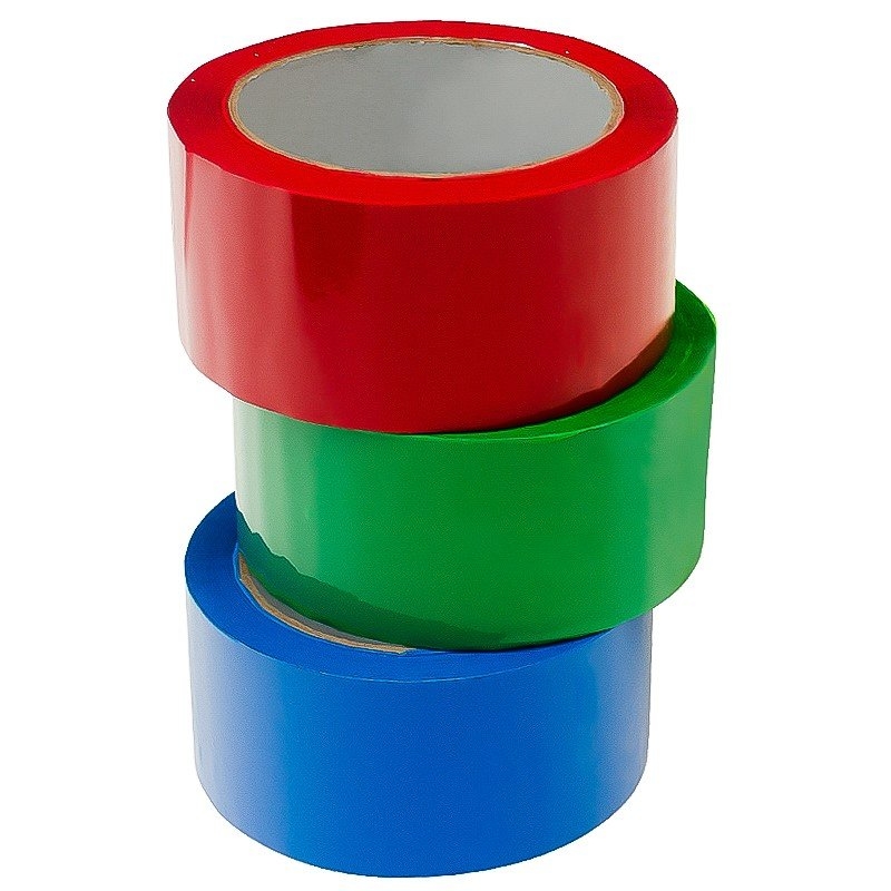 Banda Adeziva Colorata | INATECH Packaging | Benzi Adezive Colorate